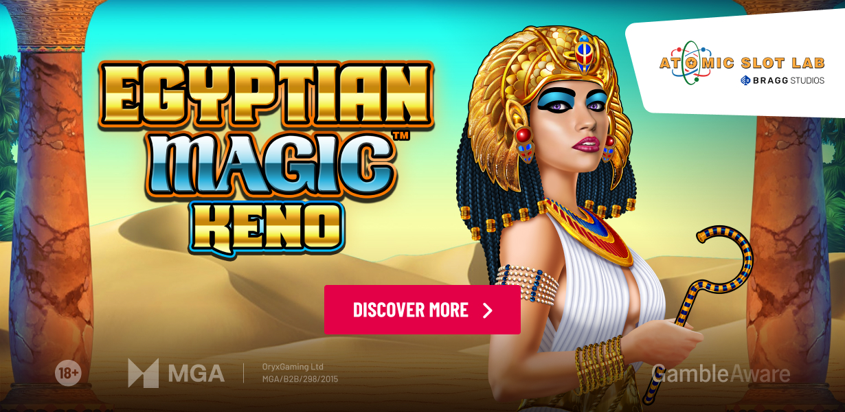 Egyptian Magic Keno by Atomic Slot Lab | Bragg Gaming